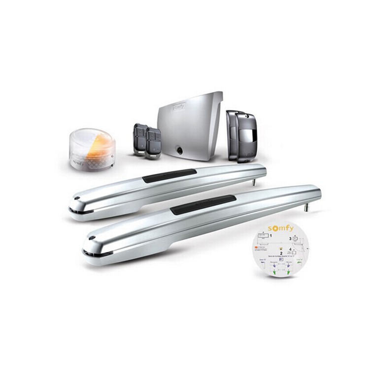 Somfy electric gates: swinging and sliding gates motorisation.