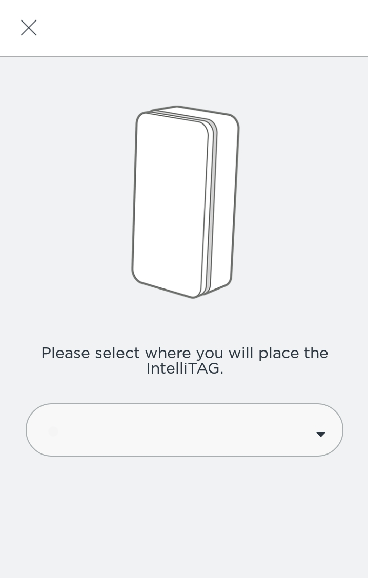 Positioning and installing the IntelliTAG
