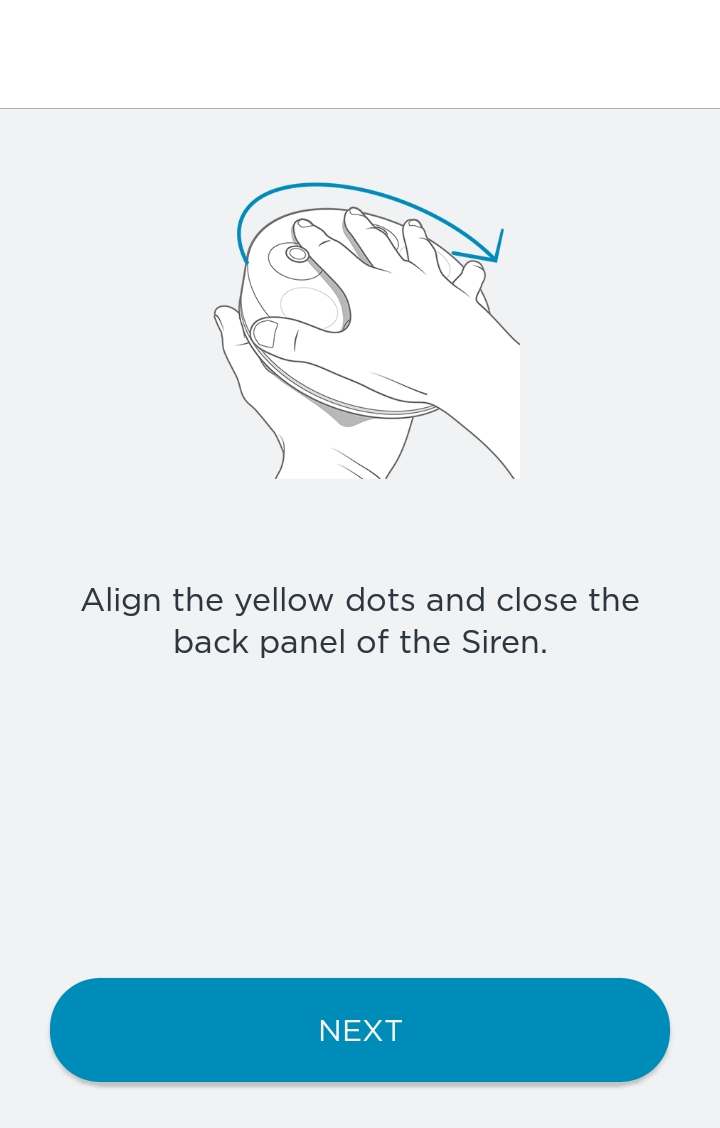 Positioning and installing the indoor siren